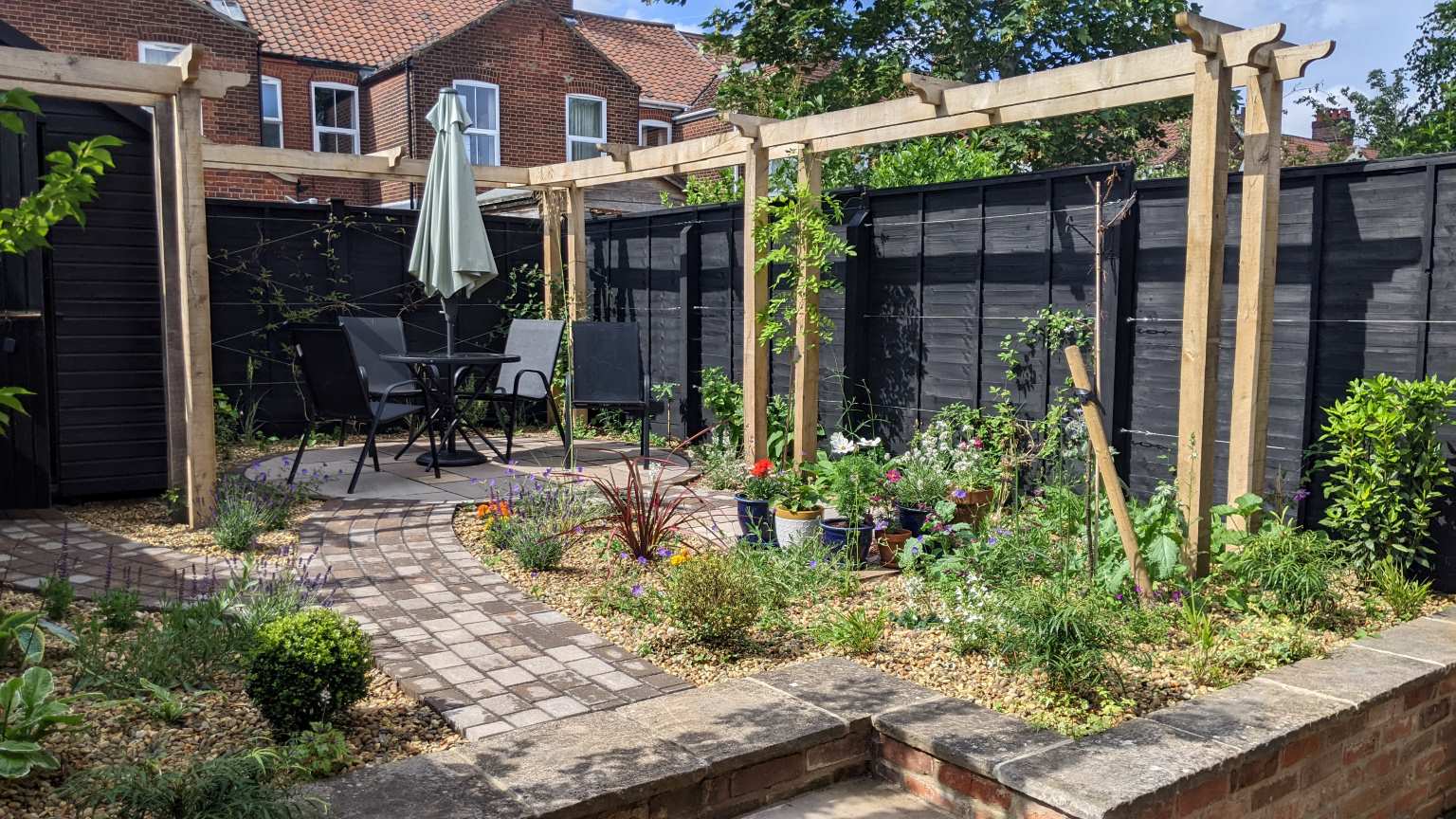 A City Garden Retreat - Norfolk Garden Designer